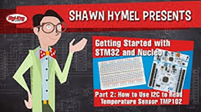 Getting Started with STM32 and Nucleo Part 2-How to Use I2C to Read Temperature Sensor TMP102